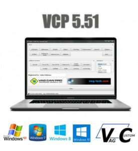 Logiciel VCP 5.51 - VAG Custom